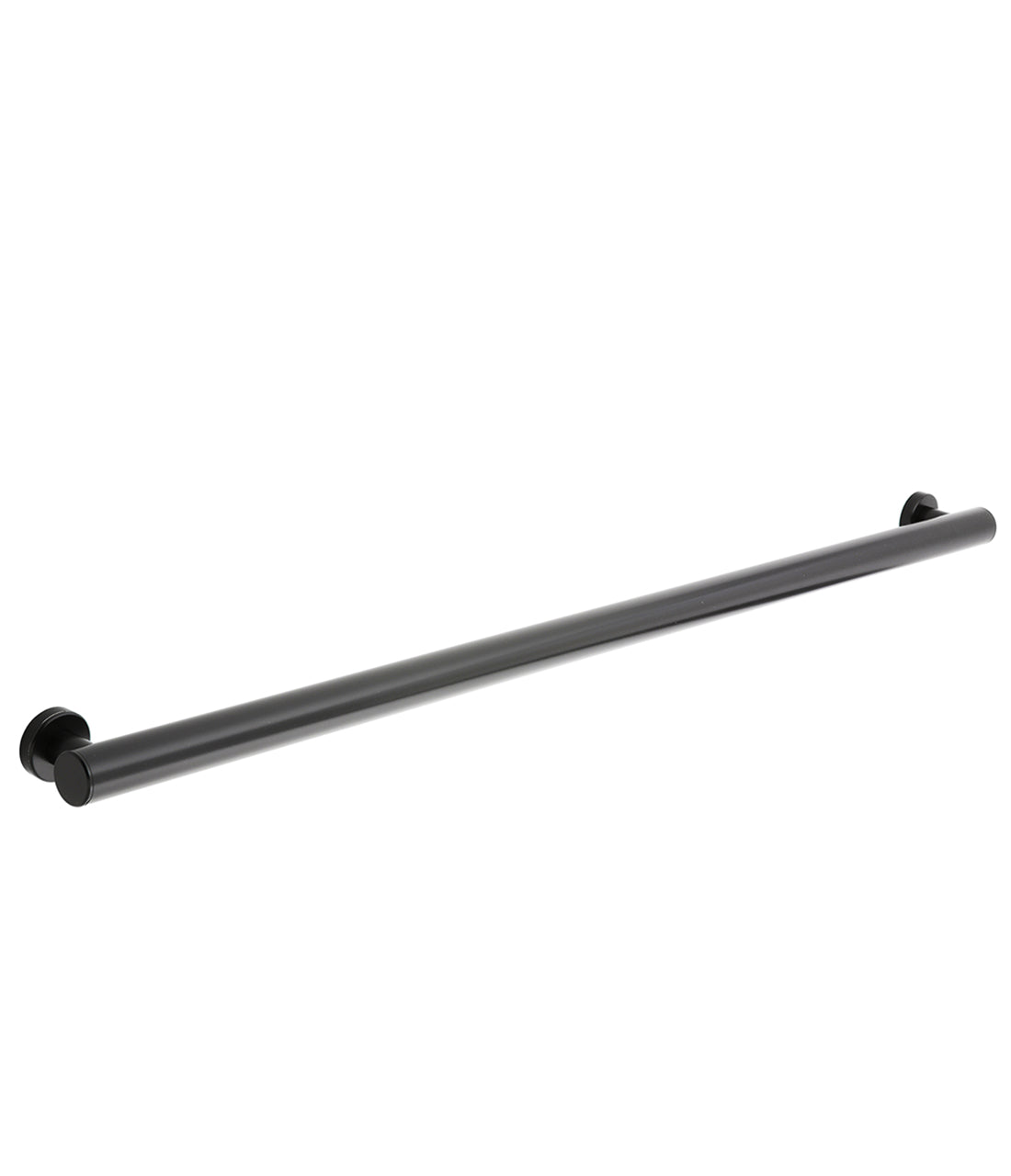 Bobrick B-9806.MBLK Fino Collection Straight Grab Bar, Matte Black — Island Supply Inc