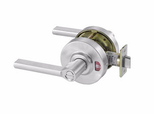 Accentra YPL02 Heavy-Duty Cylindrical Indicator Lever Lock, Privacy Fu ...
