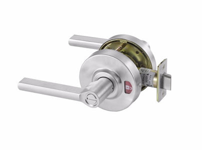 Accentra YPL02 Heavy-Duty Cylindrical Indicator Lever Lock, Privacy Fu ...