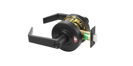 Accentra YPL02 Heavy-Duty Cylindrical Indicator Lever Lock, Privacy Fu ...