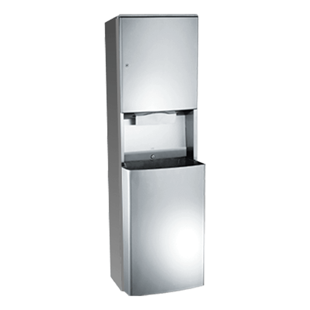ASI 20469-9 Roval™ Surface Mounted Paper Towel Dispenser And Removable ...
